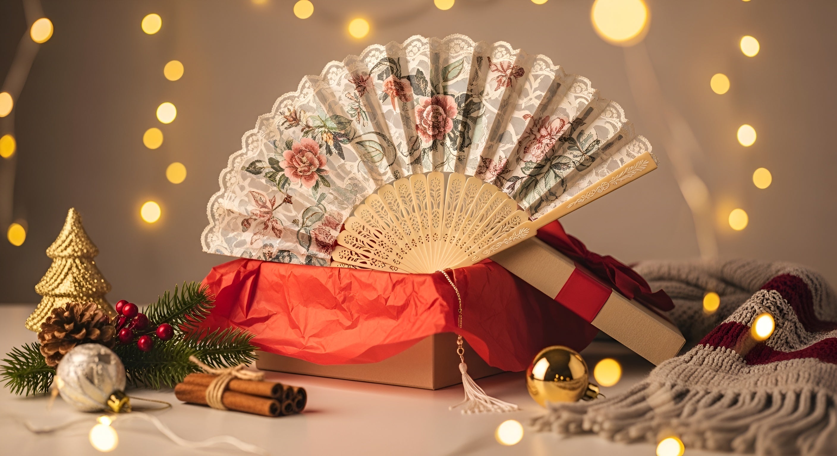 Why Hand Fans Make Elegant Christmas Gifts – Fans of Fans